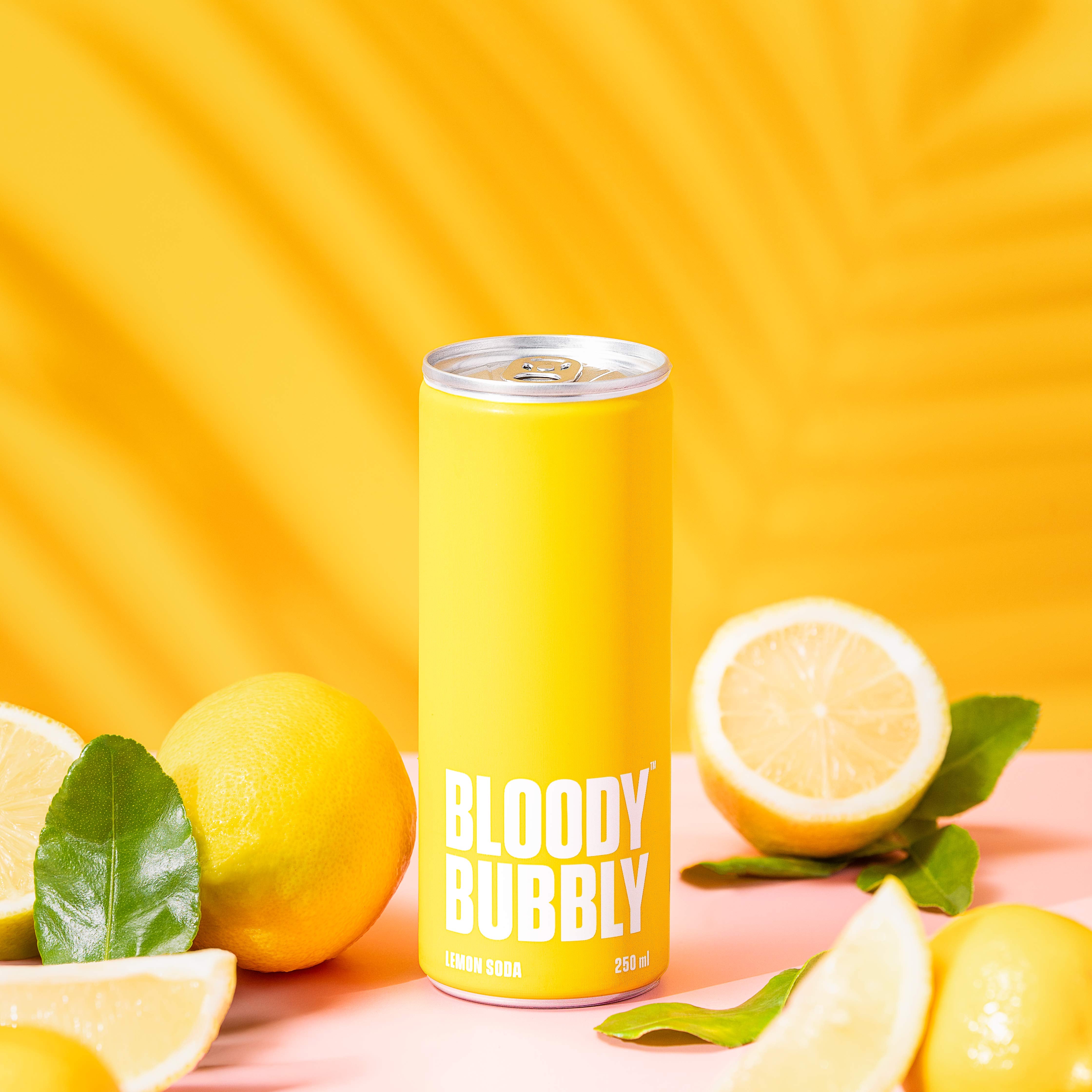 Bloody bubbly lemon – ELXR Beverages